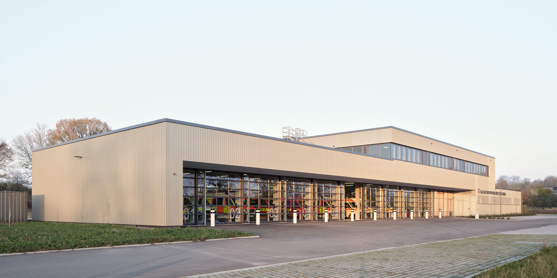 Hammoor | Katastrophenschutzzentrum Hammoor | Projekte | Trapez Architektur